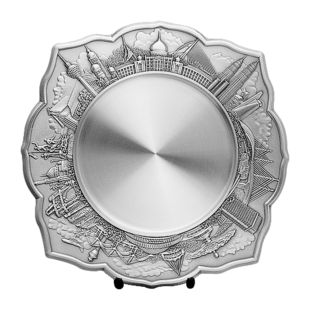Plate - Malaysia III – Tumasek Pewter